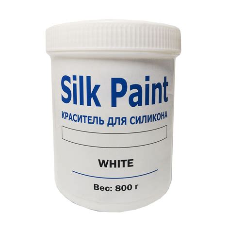Silc Paint White - Окрашивающий пигмент для жидкого силикона 800 гр. цв ...