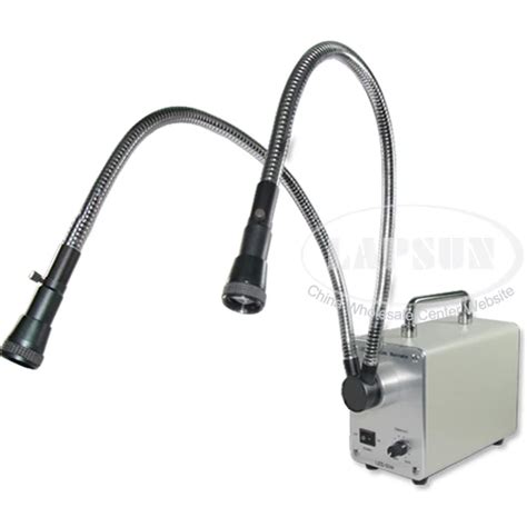 Microsc Pio De Pesco O De Ganso Duplo Iluminador Led De Pesco O De