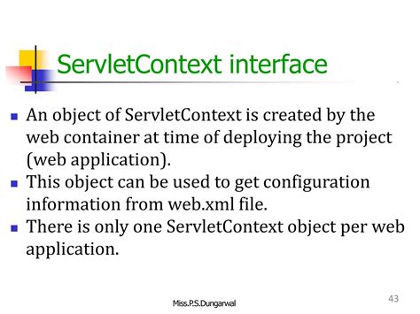 Advance Java Programming CM5I 6 Servlet PPT