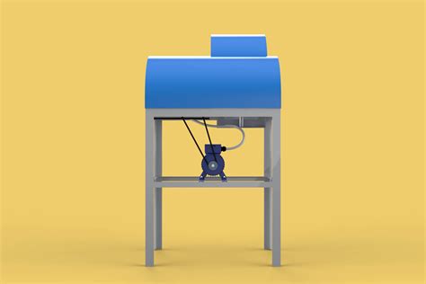 Coconut Shell Peeling Removal Machine Dehusker Tool Extract 3d Model By Surf3d