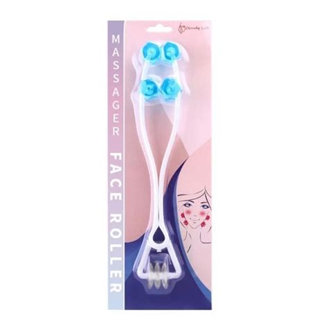 Bleu Rouleau De Massage Pour Le Visage Amincissant Et Portable Anti