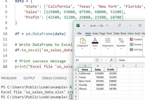Python Pandas Write To Excel