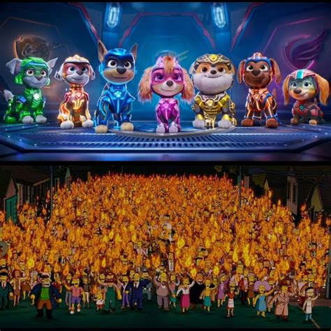 Angry Mob Goes After Paw Patrol The Mighty Movie By Jvantipatia On