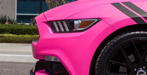 Hot Pink Mustang