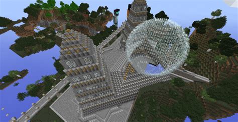 Huge Spawnconvenient Building Minecraft Map