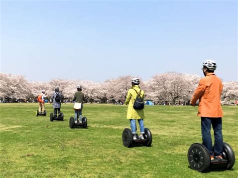 【東京・立川】都会の喧騒を癒す憩いの場として人気の昭和記念公園セグウェイツアー／緑が豊かで四季折々の花も楽しめます！ 東京 八王子・立川