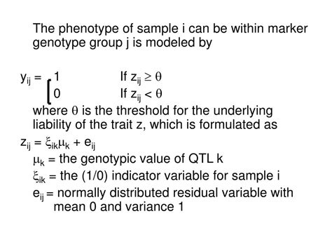 Ppt Linkage Disequilibrium Mapping Of Complex Binary Diseases Powerpoint Presentation Id5488292