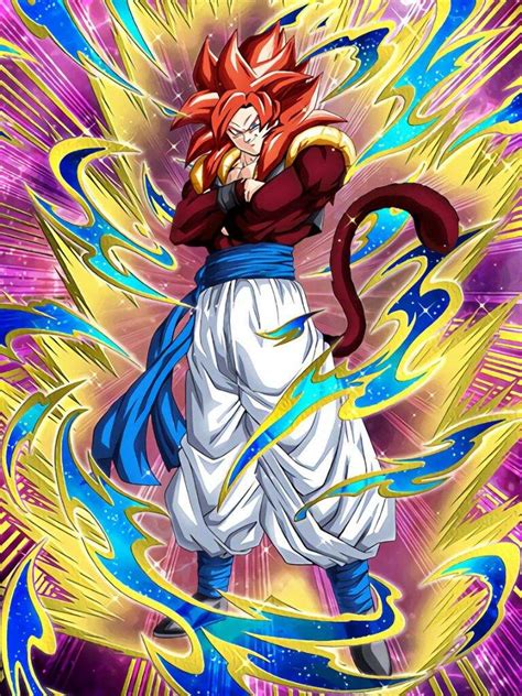 DRAGON BALL Z DOKKAN BATTLE GOGETA SS4 OMEGA SHENRON Anime Amino