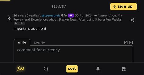 Reply On My Review And Experiences About Stacker News After Using It