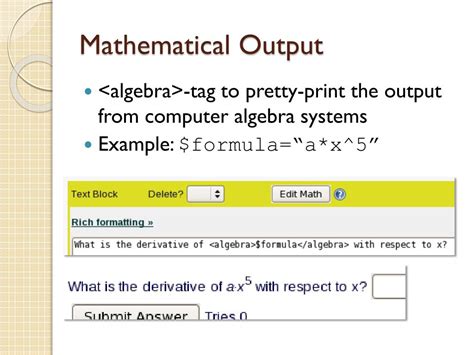 Ppt Lon Capa Mathematical Functionality Powerpoint Presentation Free