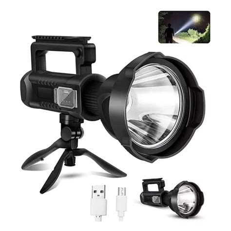 Generico Linterna Led Portátil Para Camping Largo Alcance