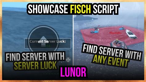 Showcase Fisch Script Find Any Server Event Using This Feature