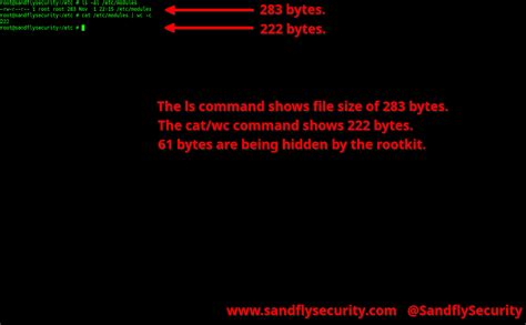 how to detect and decloak linux stealth rootkit data