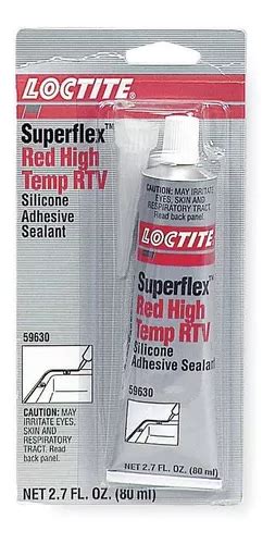 Loctite Superflex Silic N Rojo Temperatura Sellador Adhesivo