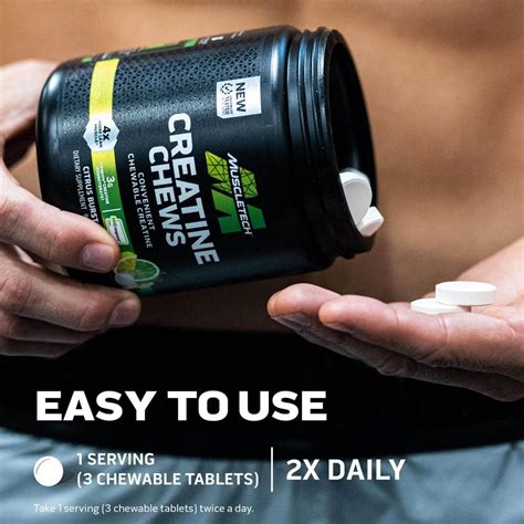 Premium Quality Creatine Chews And Tablets [free Shipping] · Muscletech