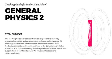 General Physics 2 Senior High School Shs Teaching Guide Teacherph