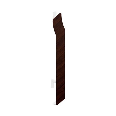 150mm Butt Joint Shiplap Pvc Cladding Rosewood