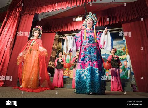 Taiwanese Chinese Opera Georgetown Penang Malaysia Southeast Asia