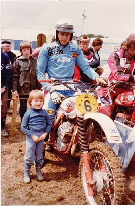 André Malherbe Ktm Vintage Motocross Racing Bikes Motocross Riders