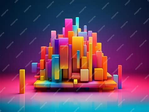Premium Ai Image Geometric 3d Threedimensional Art Background Map