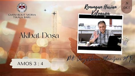 RHK Oktober Akibat Dosa Amos YouTube