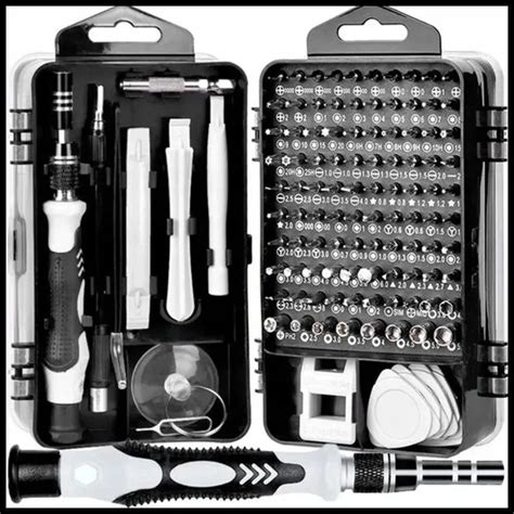 Набор отверток и бит 117 в 1 для точных работ набор инструментов для ремонта телефонов часов