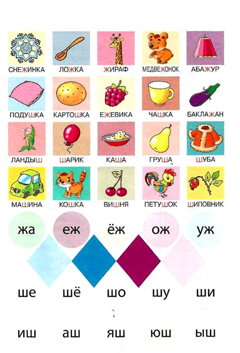 Логопедическое лото- Звуки Ж-Ш - БИБЛИОТЕКА - Раннее развитие - Каталог ...