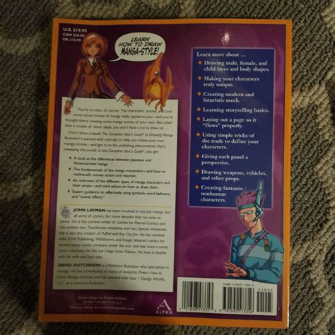 The Complete Idiot S Guide Ser Complete Idiot S Guide To Drawing Manga By David Hutchison And