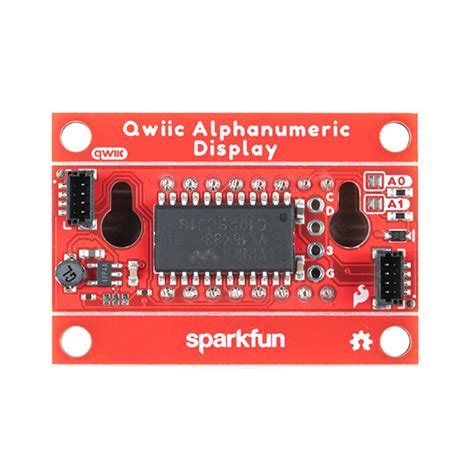 sparkfun qwiic alphanumeric display
