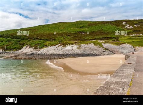 Talmine And Talmine Bay Sutherland Scotland In Summer The Jetty A Small