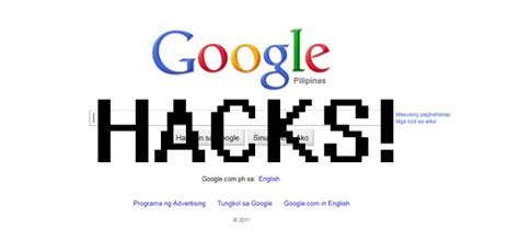 Tricks And Hacks VERY VERY SIMPLE GOOGLE HACKING TRICKS