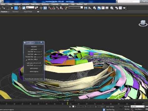 Path Tools Deform Object On Multi Curves Ds Max Script YouTube
