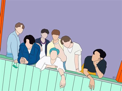 BTS Dynamite Comeback Print Bts Drawings Easy Drawings Bts Chibi