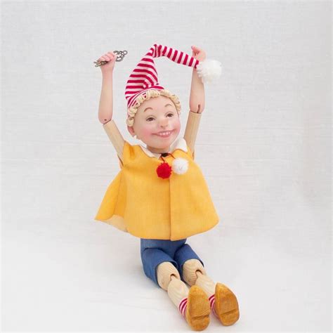 Буратино Мальчик из дерева Malenadolls