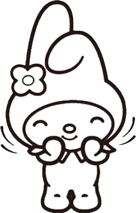 39 Kolorowanki My Melody Za Darmo Eksplozja Słodkości
