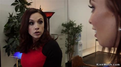 Lesbian Boss Spanks And Fucks Busty Employee Eporner