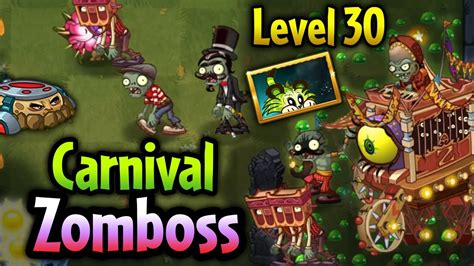 Plants Vs Zombies 2 Backyard Big Top Carnival Zomboss Zombot