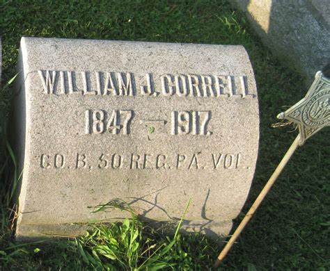 William J Correll 1847 1917 Find A Grave Memorial