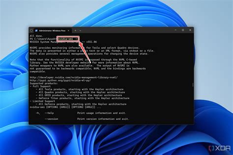 how to run nvidia smi on windows