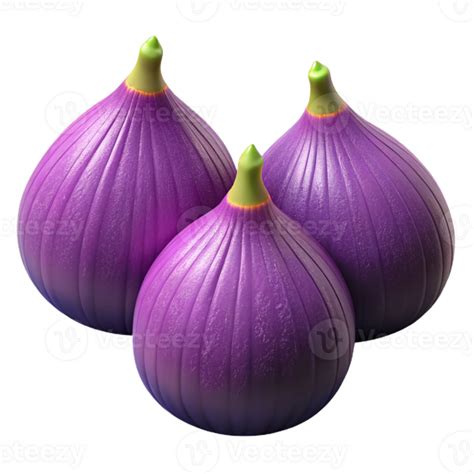 Lila Feigen 3d Illustration 53921865 Png