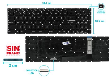 TECLADO LAPTOP MSI