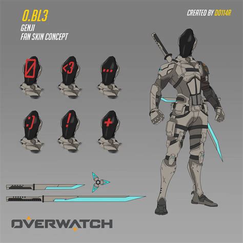 Genji Zer0 Bl3 Concept Art By D0114r On Deviantart