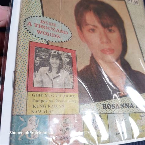Rare True Horoscope Komiks Rosanna Roces Cover Pantasya Ng Mga Batang