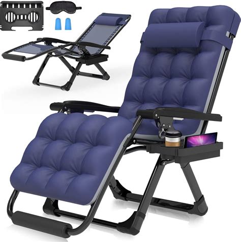 Suteck Zero Gravity Chair 26in Lounge Chair Wremovable