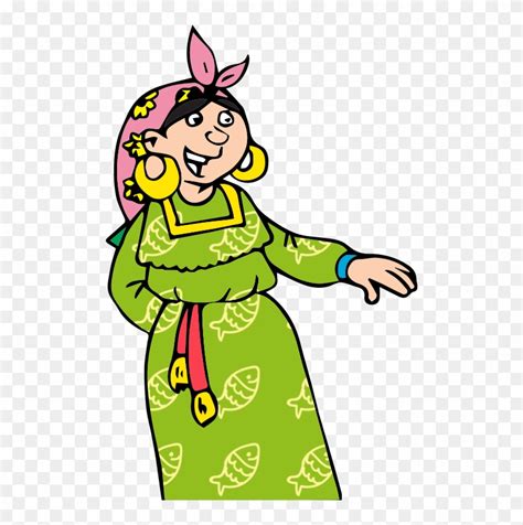 Medium Image Gitana Dibujo A Color Full Size Png Clipart Images