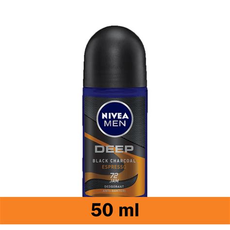 Jual Nivea Men Deep Espresso Deodorant Roll On 50 Ml Shopee Indonesia