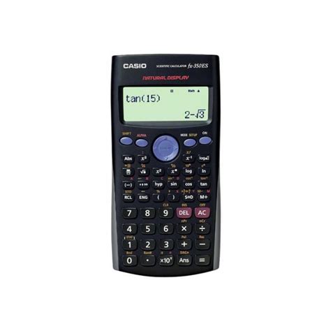 Casio FX ES Calculatrice Scientifique Chiffres Exposants Pile Cdiscount Beaux Arts