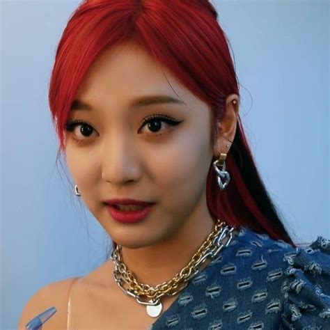 Ningning Aespa Icon Lq Next Level Mv Shooting Cute Low Quality Red Hair Girl My Girl Æspa