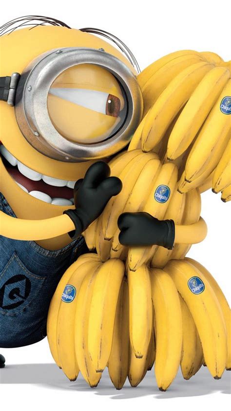 Funny Minions Wallpaper Banana