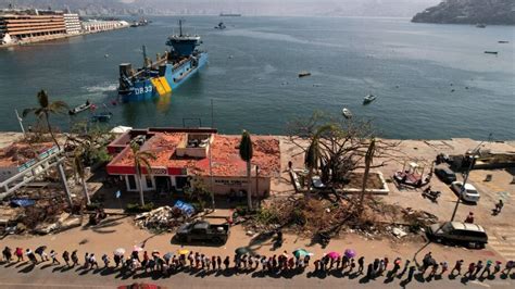 Fotos Nasa Muestra El Antes Y Después De Acapulco Tras El Impacto Del